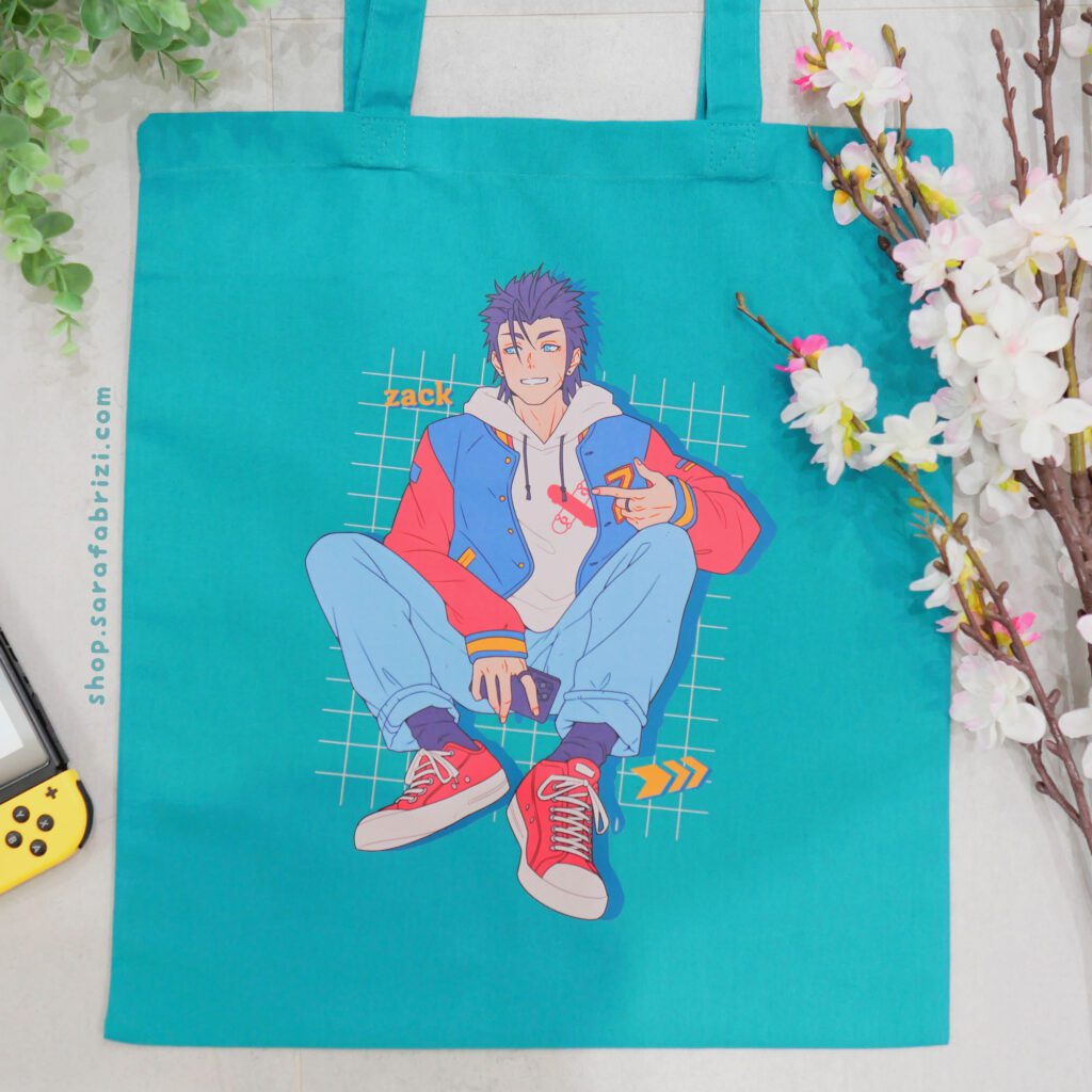 Genshin Impact Raiden Shogun Tote Bag Sara Fabrizi Shop genshin-impact-raiden-shogun-tote-bag-sara-fabrizi-shop
